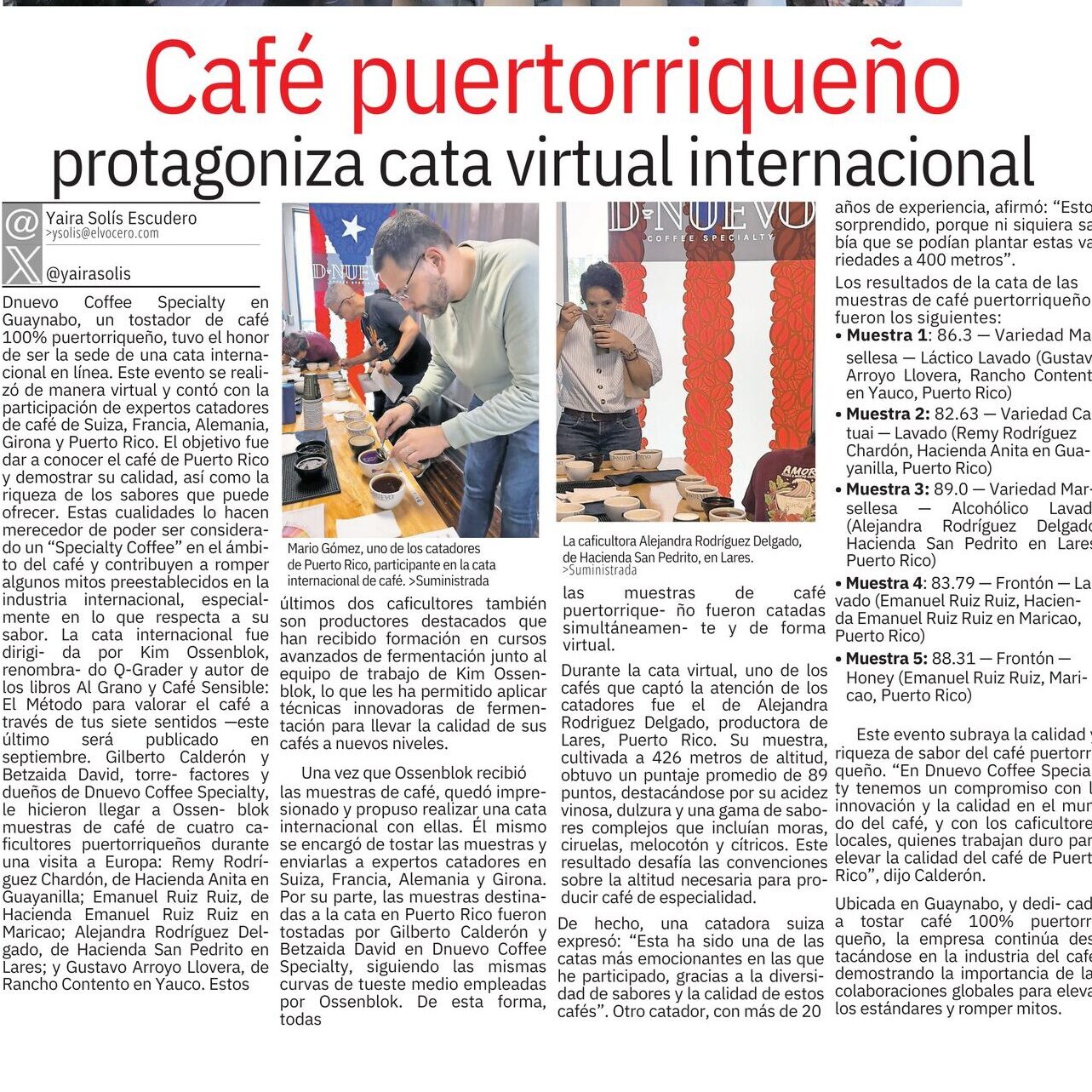 ¡El mejor café es de Lares! - Municipio de Lares