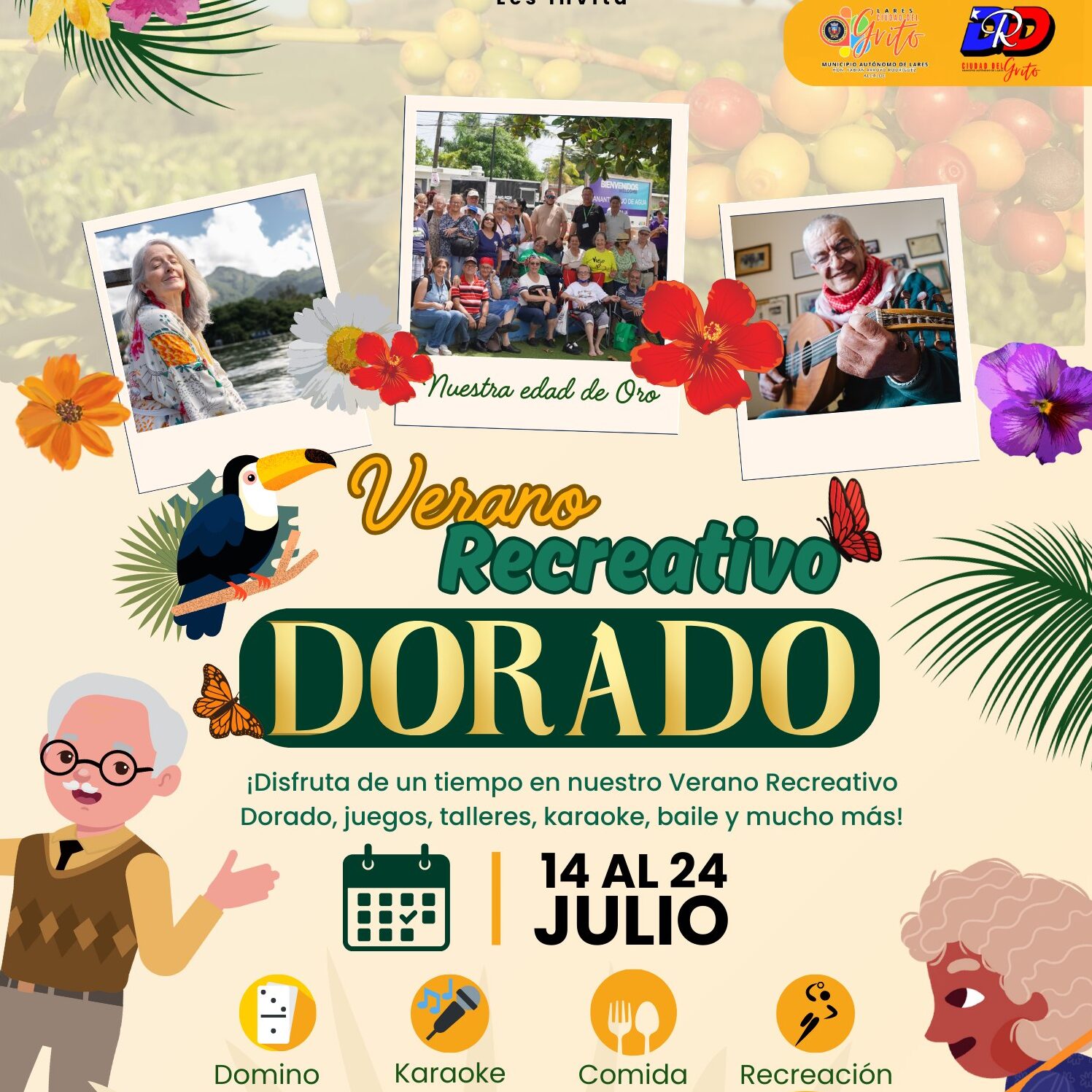 Verano Recreativo Dorado - Municipio de Lares